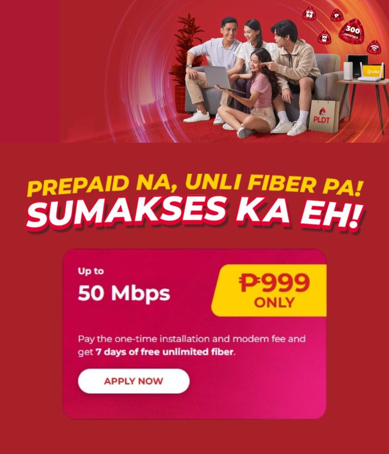 10. Fiber Prepaid (No Lock Up) 50 Mbps Unlimited with 7 Days Unlimited ...